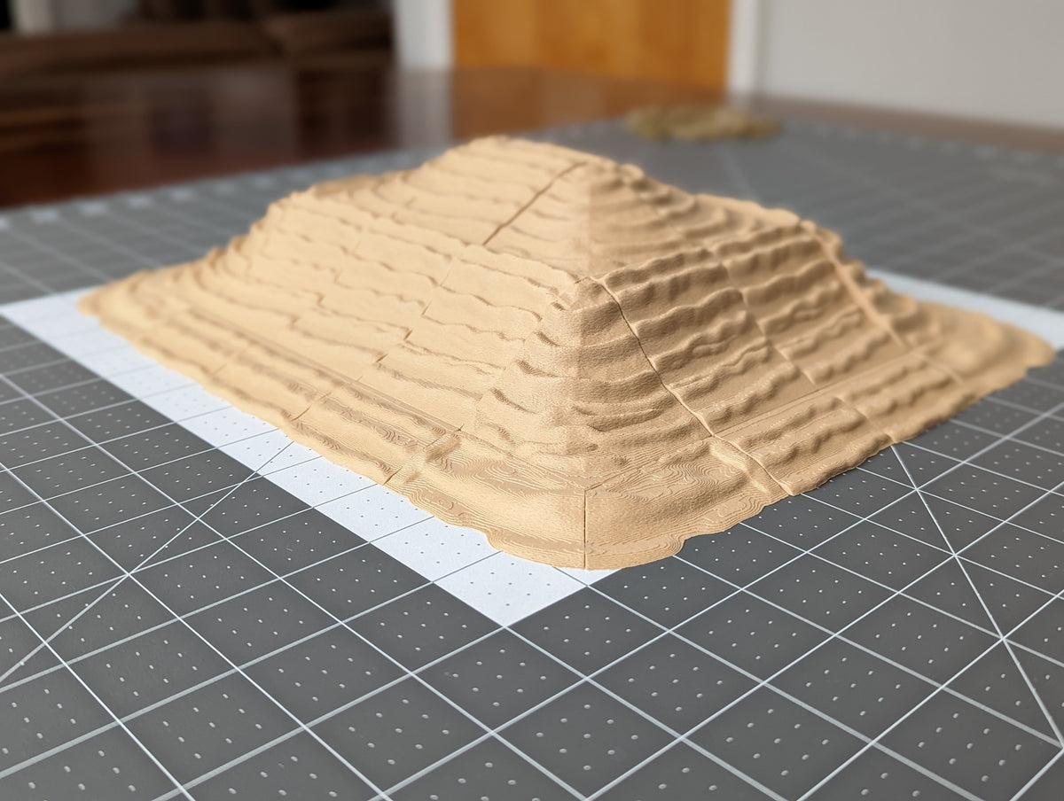 Tall Dune Set: sand dune tabletop gaming terrain pieces